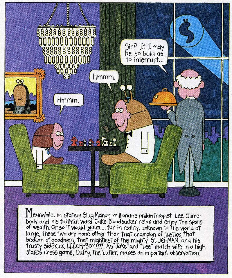 Sunday Comics Debt: Slug-Man "The Final Confrontation III"