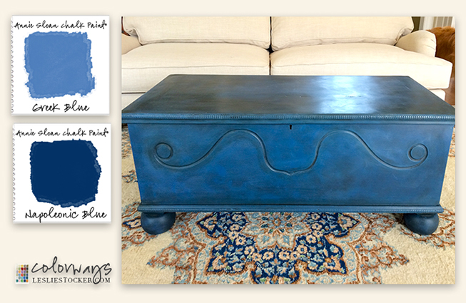 Colorways: Cedar Chest of Blue
