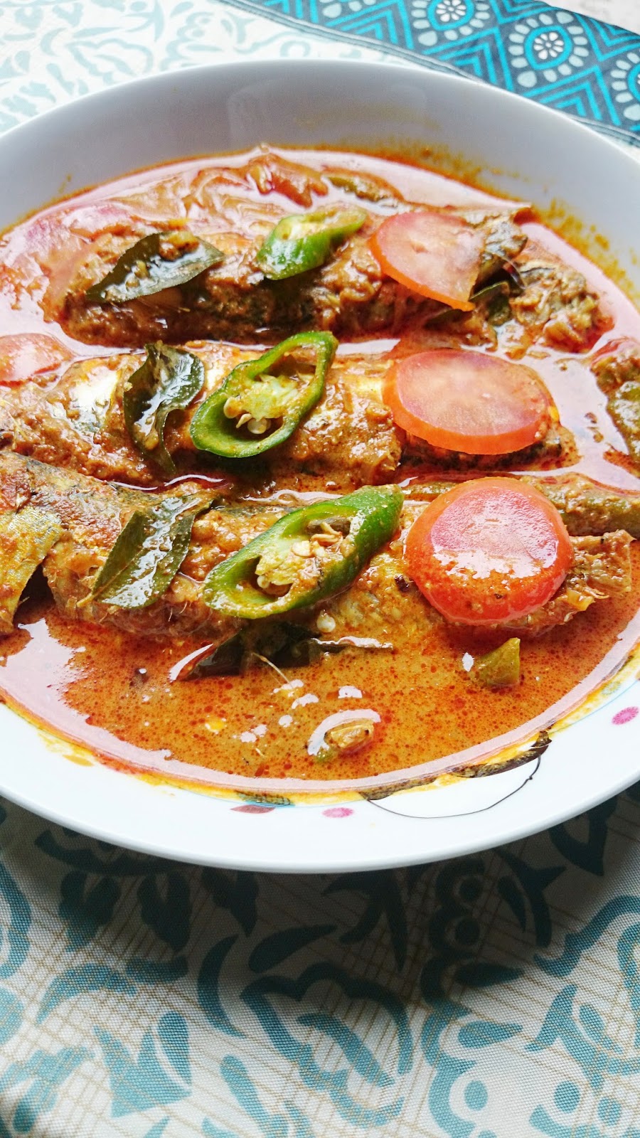 The Morning After: SPICY RED FISH CURRY