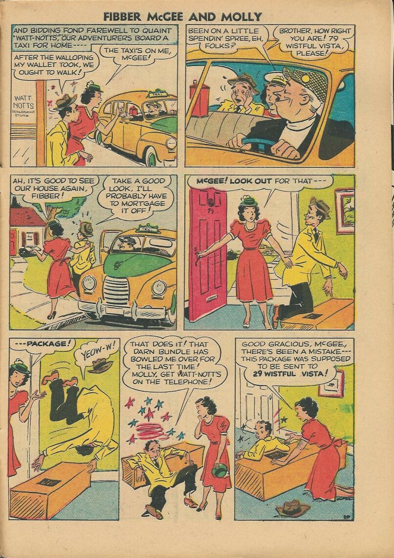 BOOKSTEVE'S LIBRARY: Fibber McGee and Molly Comics-1949