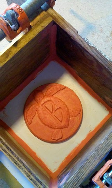 Ginny Piech Street: Making A Relief Mold