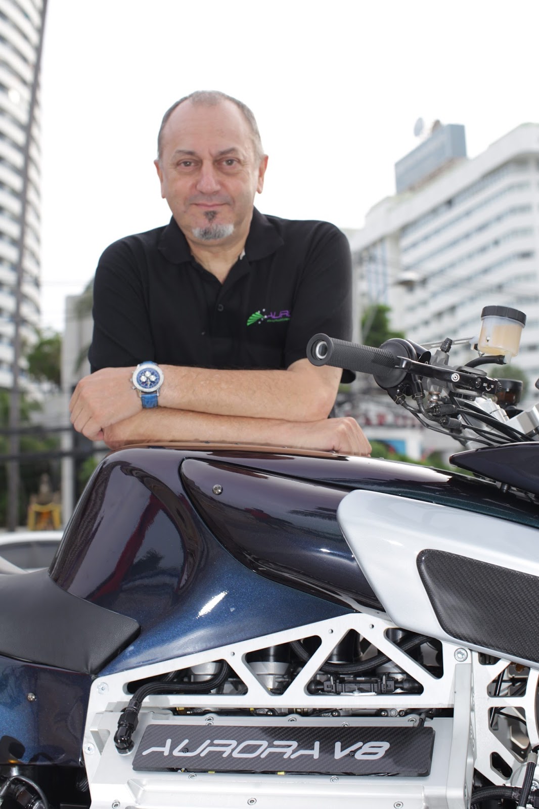 AuroraV8: Vincent Messina - Creator of the ULTRABIKE.