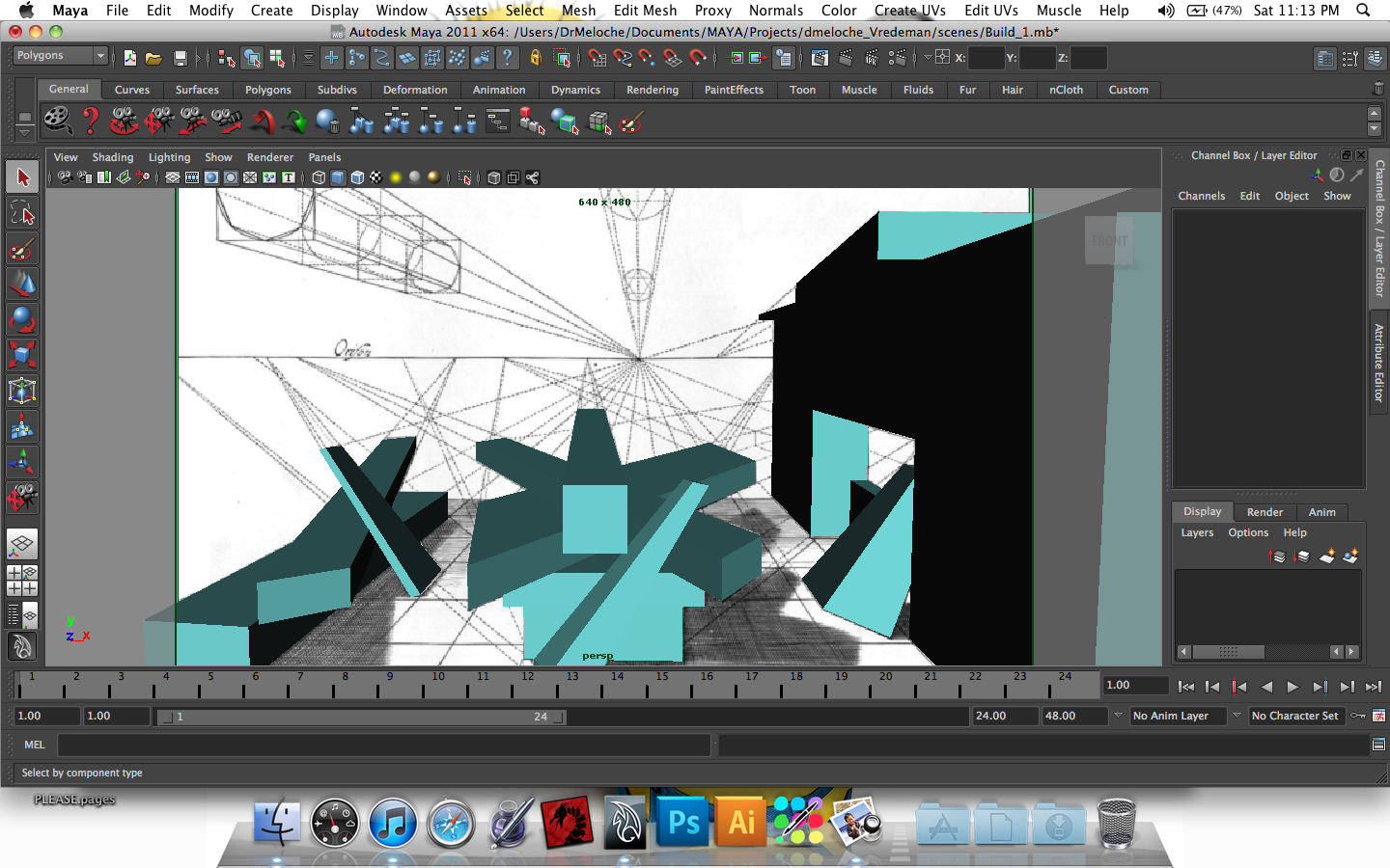 Douglas R. Meloche: The Makings of Maya Modeling