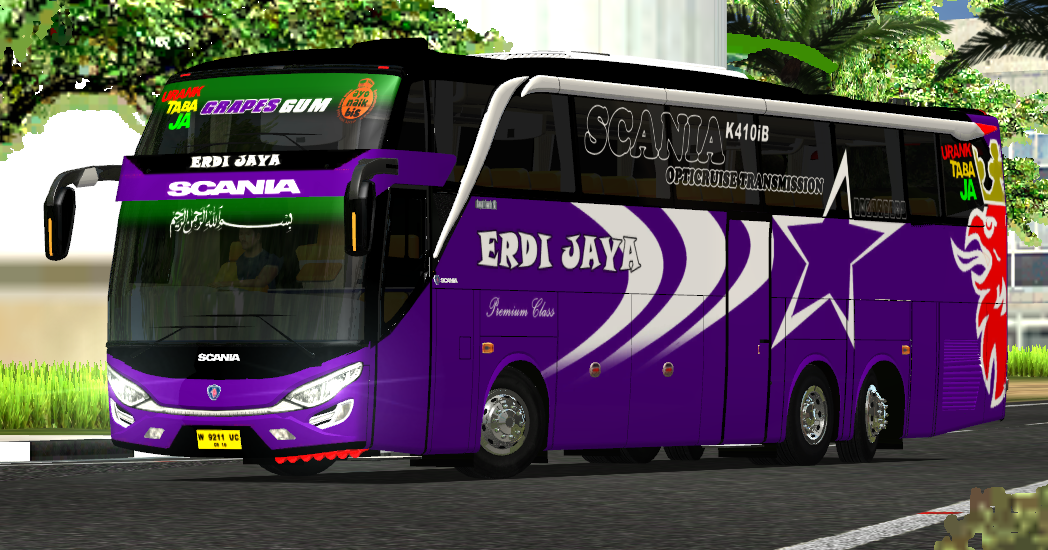 MOD UKTS INDONESIA: Jetbus SHD 2 ++ Scania K410