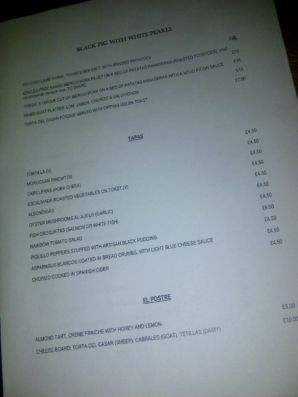 REVIEW: BLACK PIG WITH WHITE PEARLS - London On The Inside