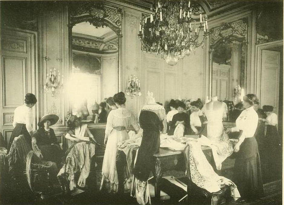Edwardian Paris Fashion Houses: 45 Amazing Vintage Photos Capture ...