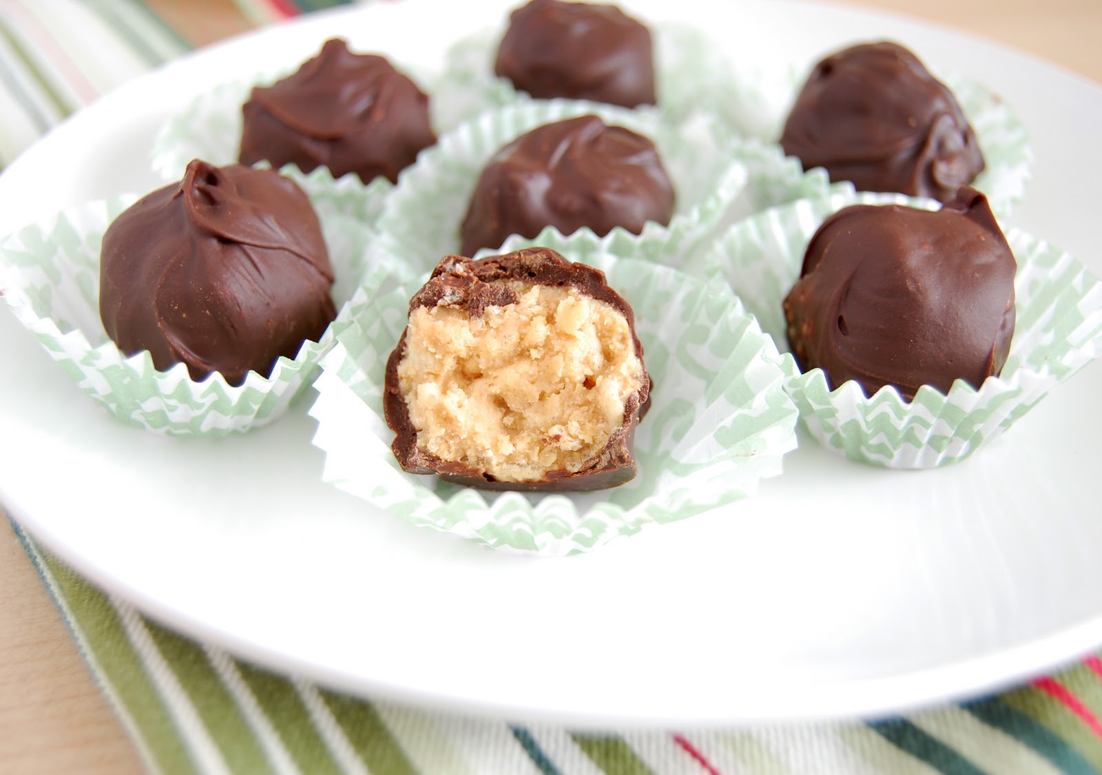 distance in days: Peanut Butter Bon-Bons