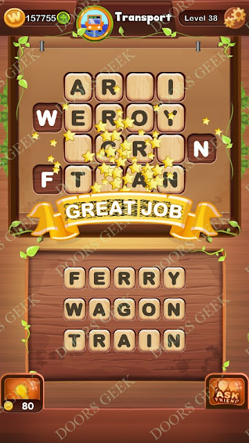 Word Bright Level 38 Answers ~ Doors Geek