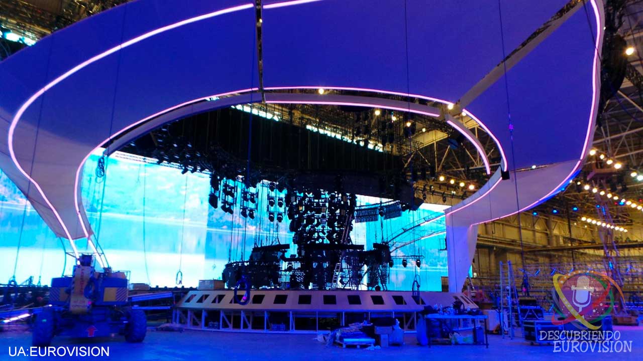 Descubriendo Eurovision: EL ESCENARIO DE EUROVISION 2017 YA ESTÁ EN PIE