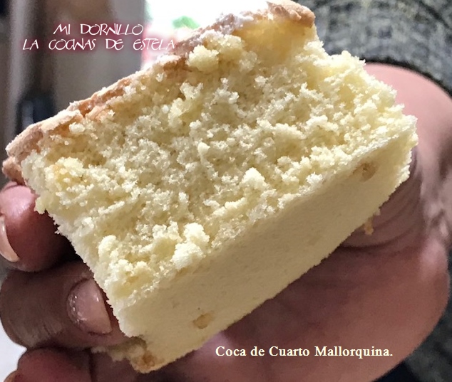 Coca de Cuarto Mallorquina. | Mi Dornillo: La cocina de Estela