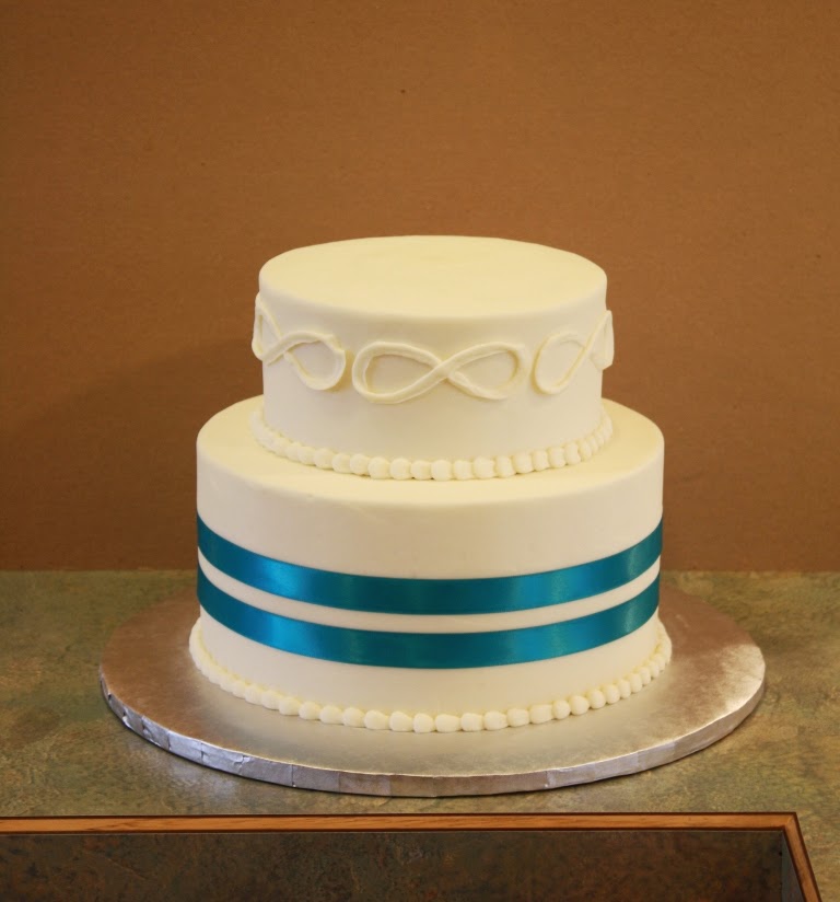 Party Cakes: Infinity Symbol Wedding Cake