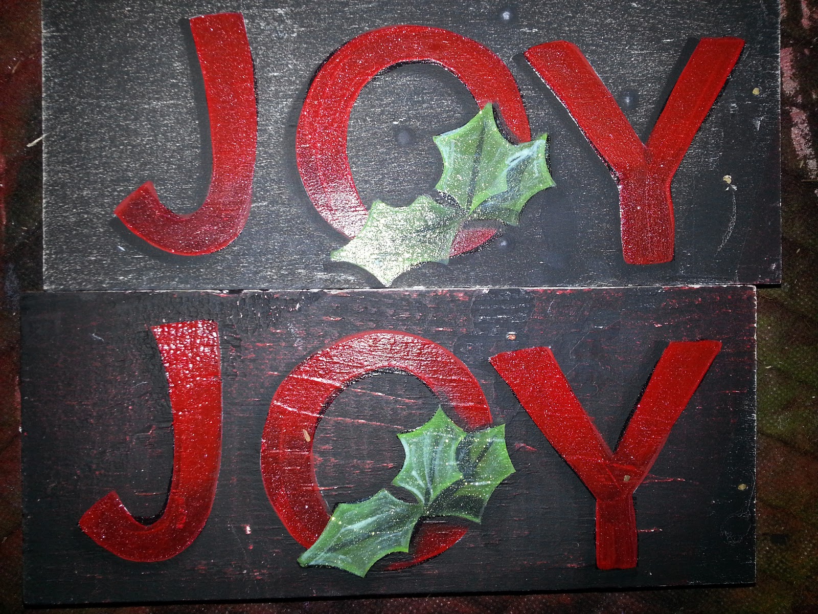 Megpie Designs: JOY Sign