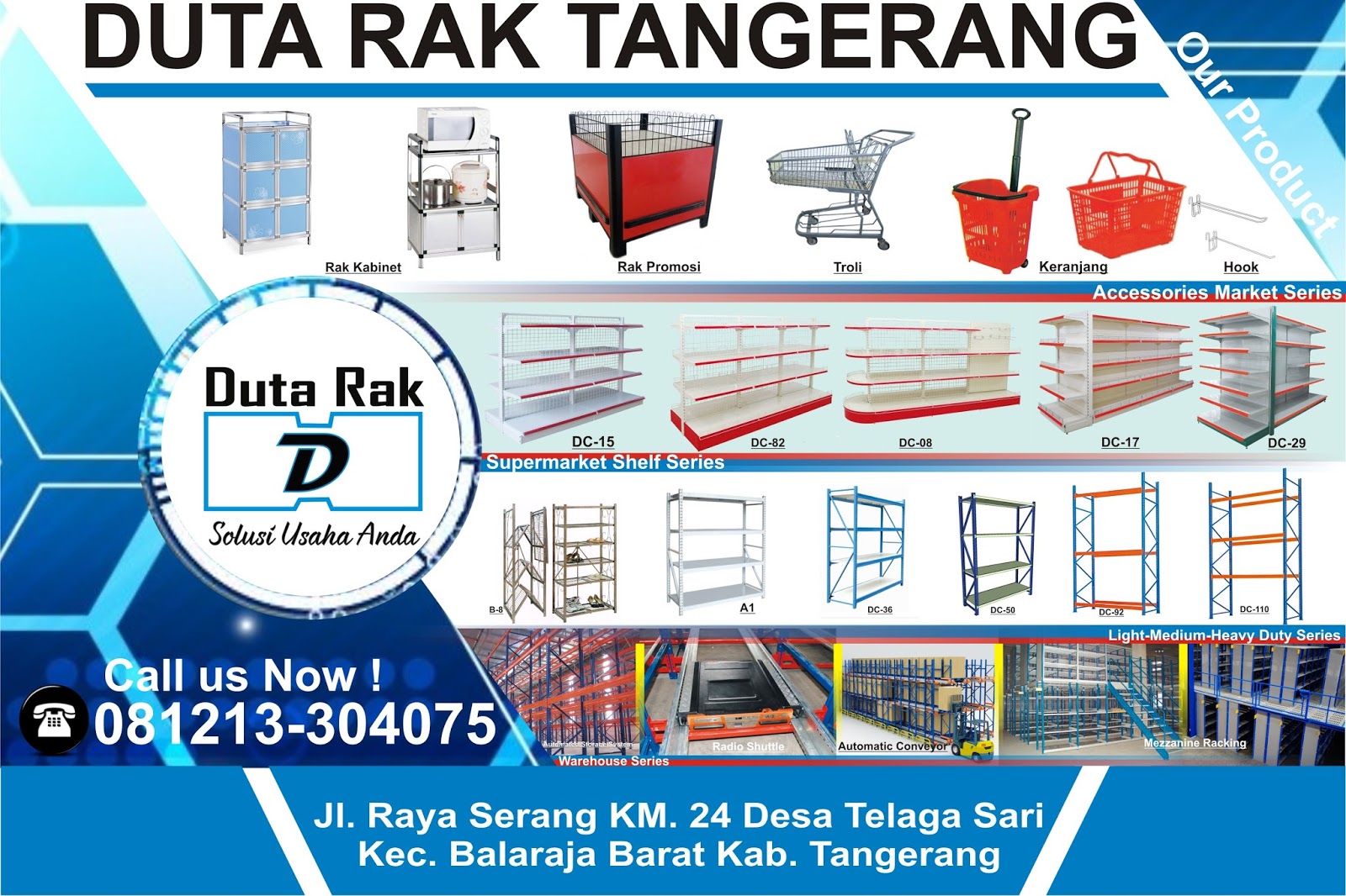 Jual Rak Supermarket dan Rak Gudang Harga Grosir ~ DUTA RAK MINIMARKET ...