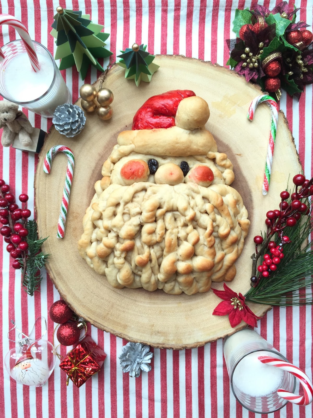 Honey Bee Sweets: Santa Claus Bread