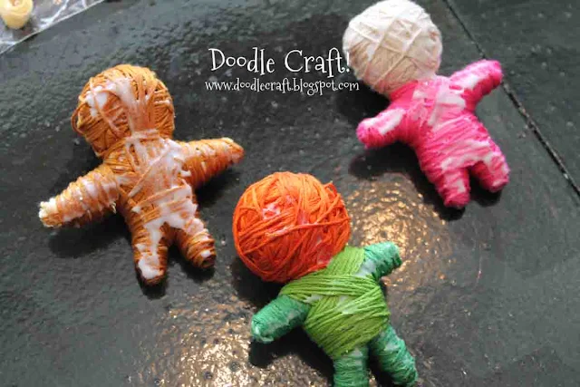 Make Your Own String Voodoo Dolls!