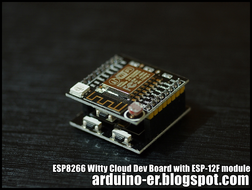 Arduino Er Esp8266 Witty Cloud Development Board With Esp 12f Module