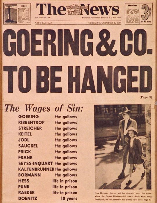 World War II in Pictures: How Goering Committed Suicide