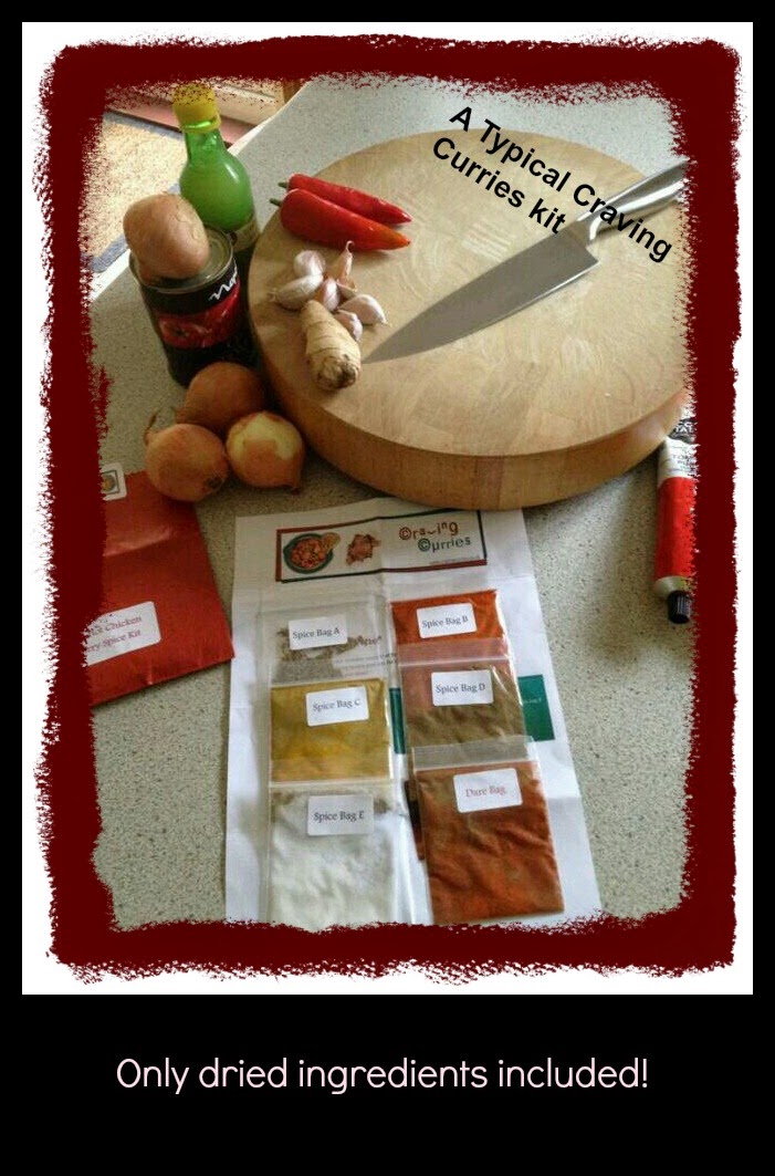 Craving Curries: What's included in the kits