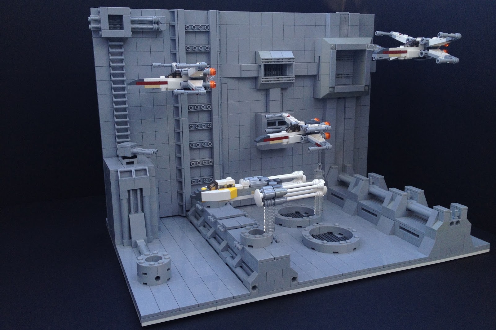 Star Tuga Wars: Star Wars LEGO Moc Death Star Trench Run