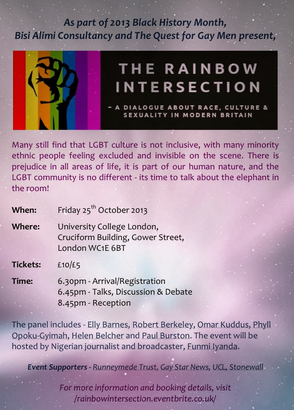 The Activist: The Rainbow Intersection; Dialogue about Race, Culture ...