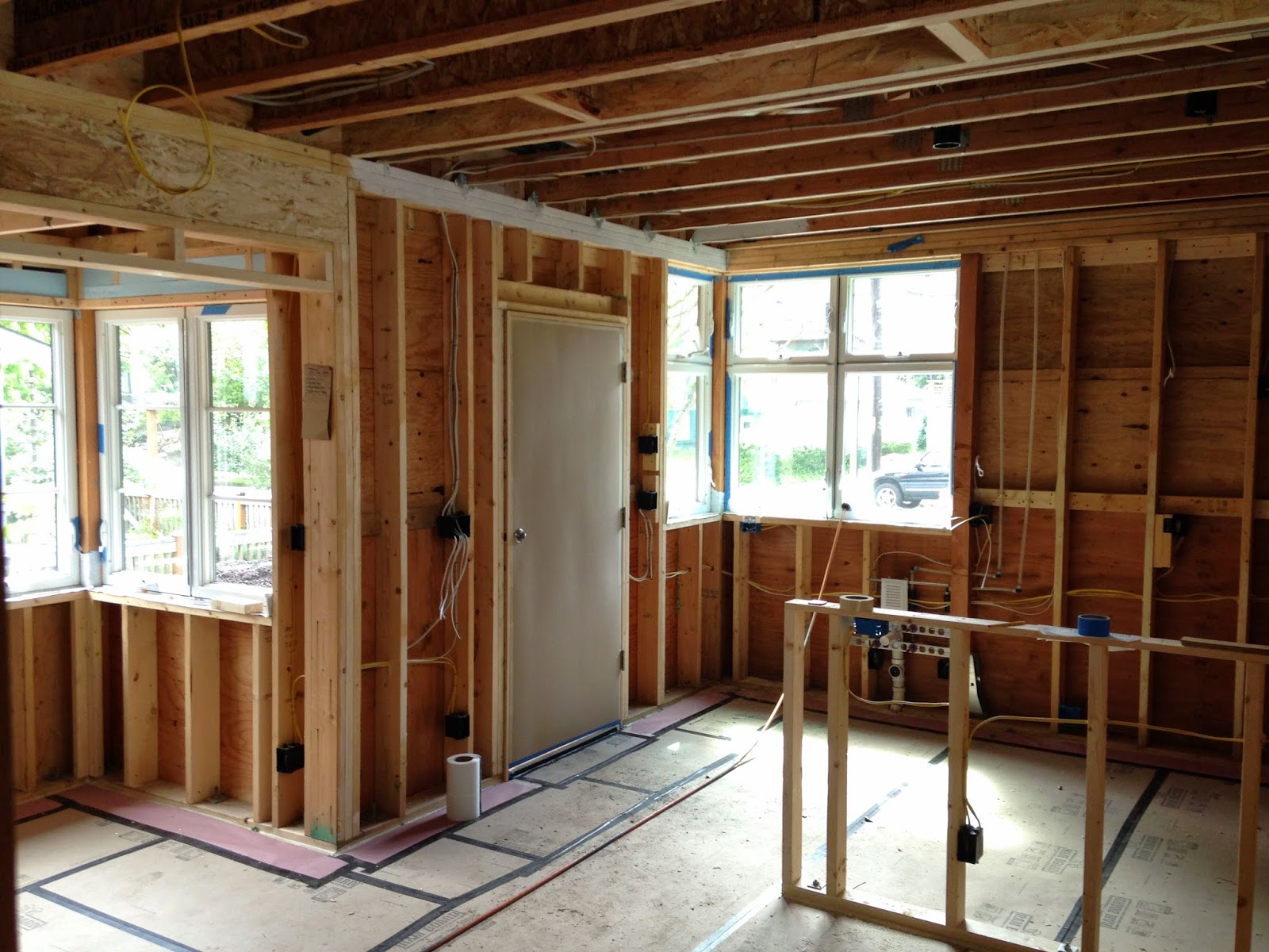 details of home: electrical install