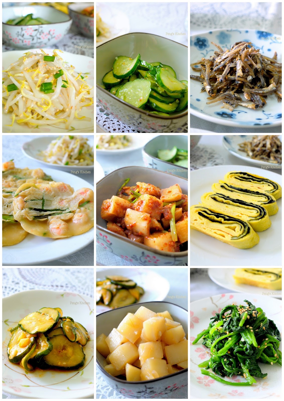 Peng's Kitchen: Korean Banchan (Side Dishes)