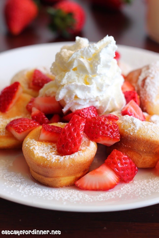 Eat Cake For Dinner: Mini Puffed Oven Pancakes