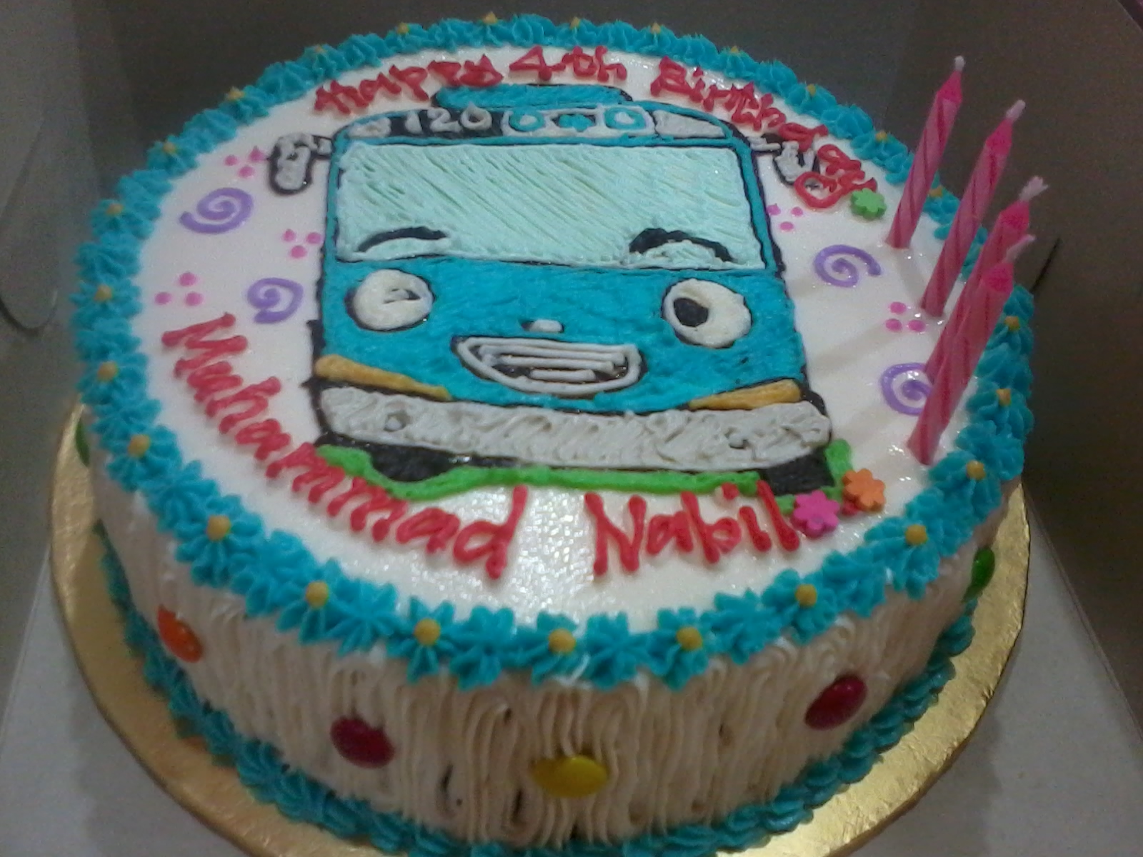 FEINAZCAKESHOUSE: Kek Tayo the Little Bus (KBC 386)