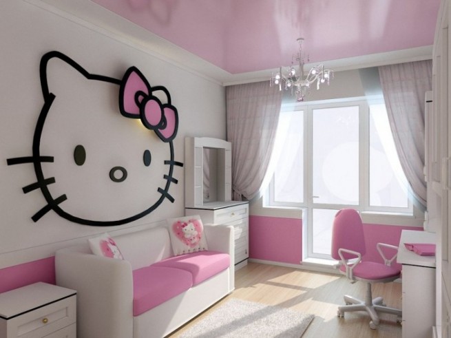 Bricolage e Decoração: Ideias para Salas inspiradas na Hello Kitty