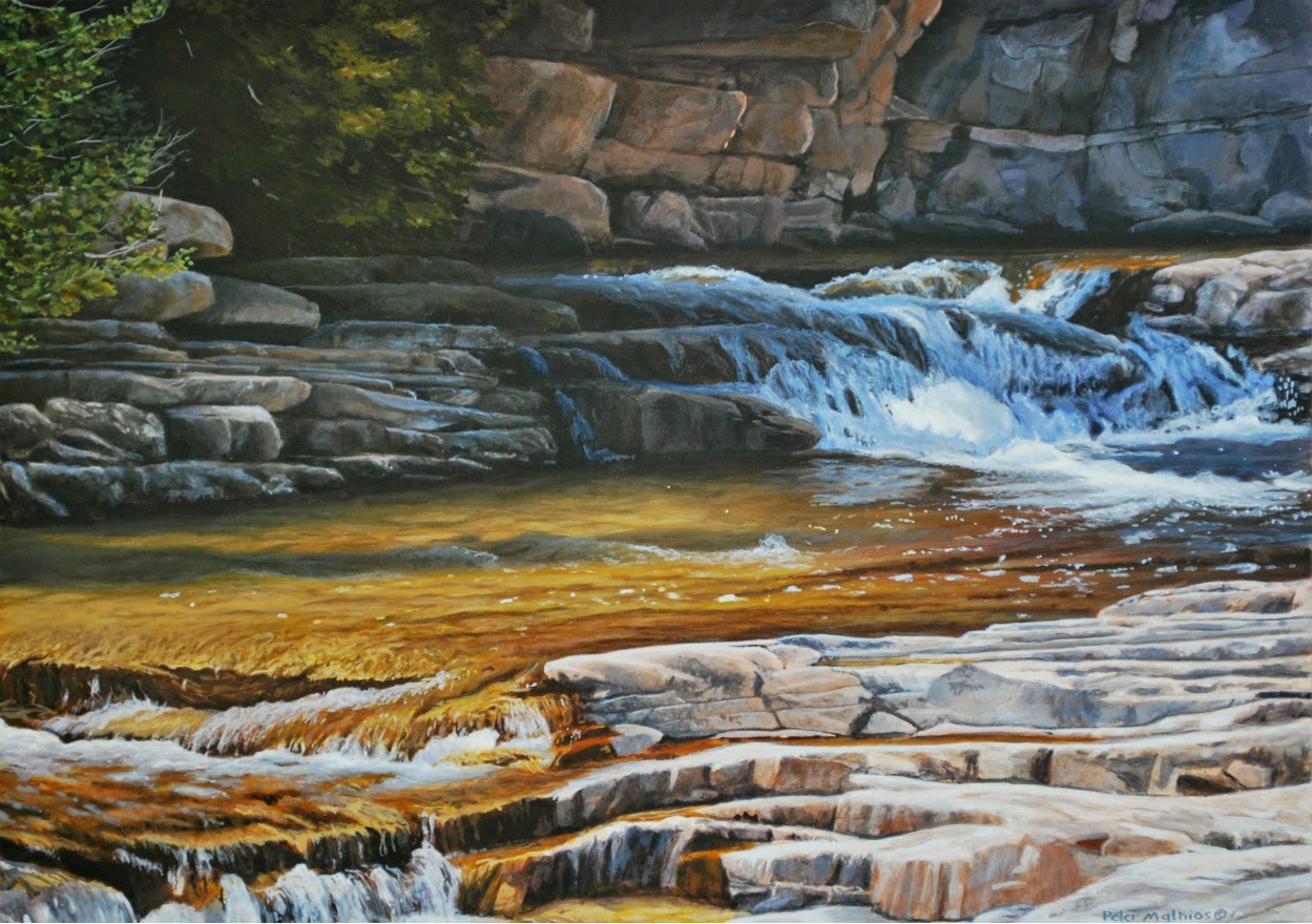 The Art of Peter Mathios: Golden Waters