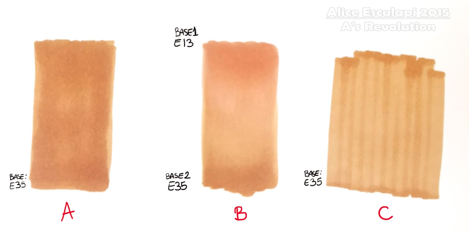 Copic Italia: Tutorial: Texture Legno