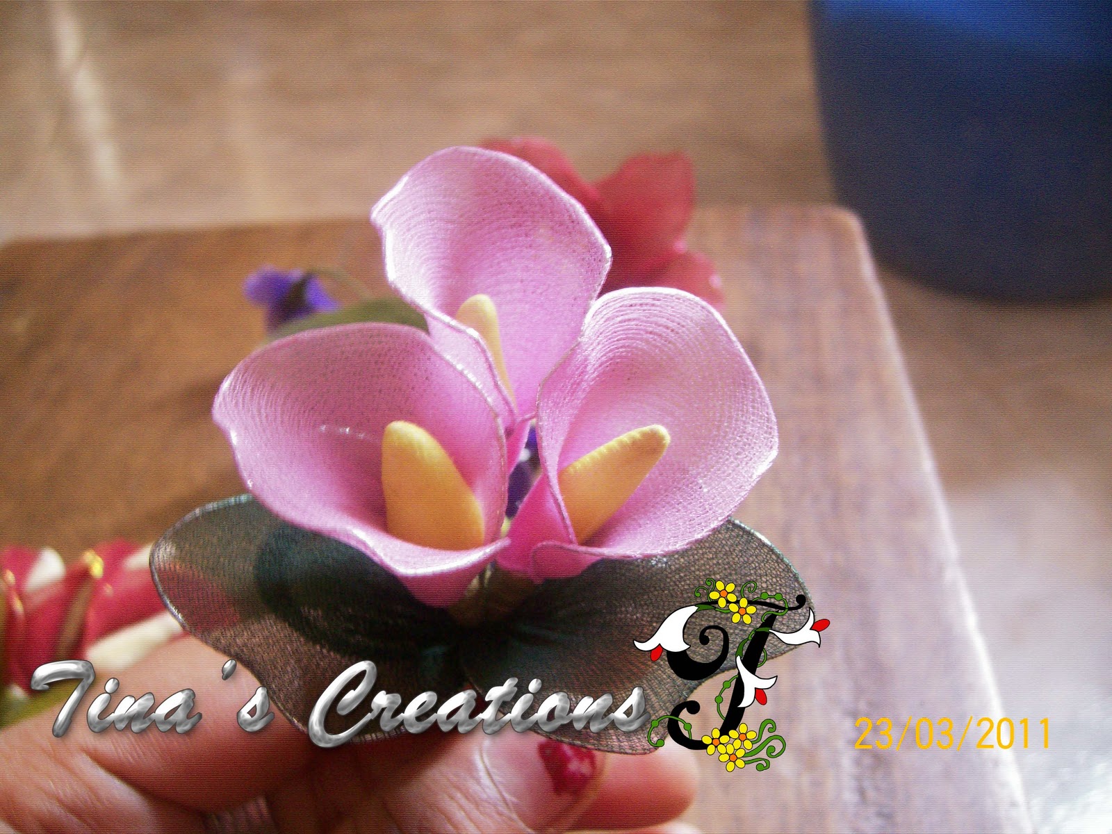 Tinas Creations: Stocking flower Arrangements