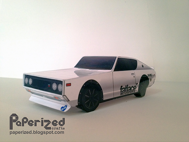 Fatlace Kenmeri Skyline Paperized | Paperized Crafts