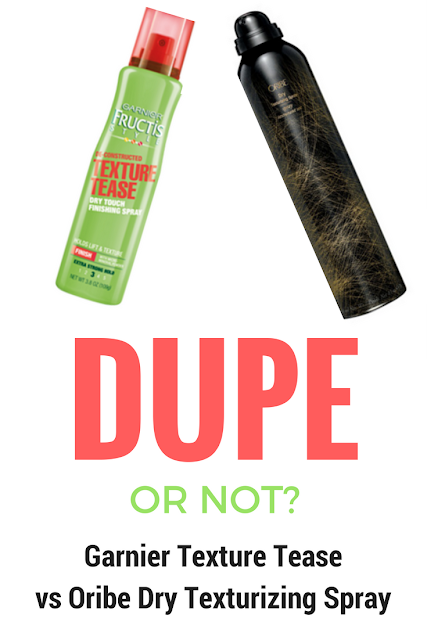 Dupe or Not? Oribe Dry Texturing Spray Vs. Garnier Texture Tease | Elle ...
