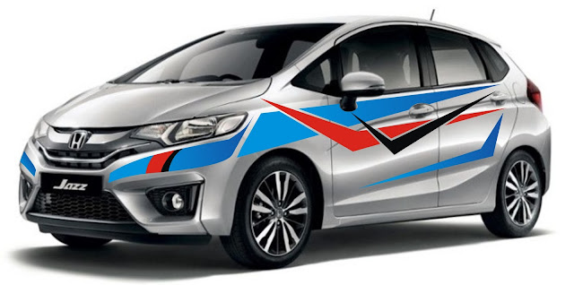 New Design Stiker Tribal Honda Jazz - Motor Style