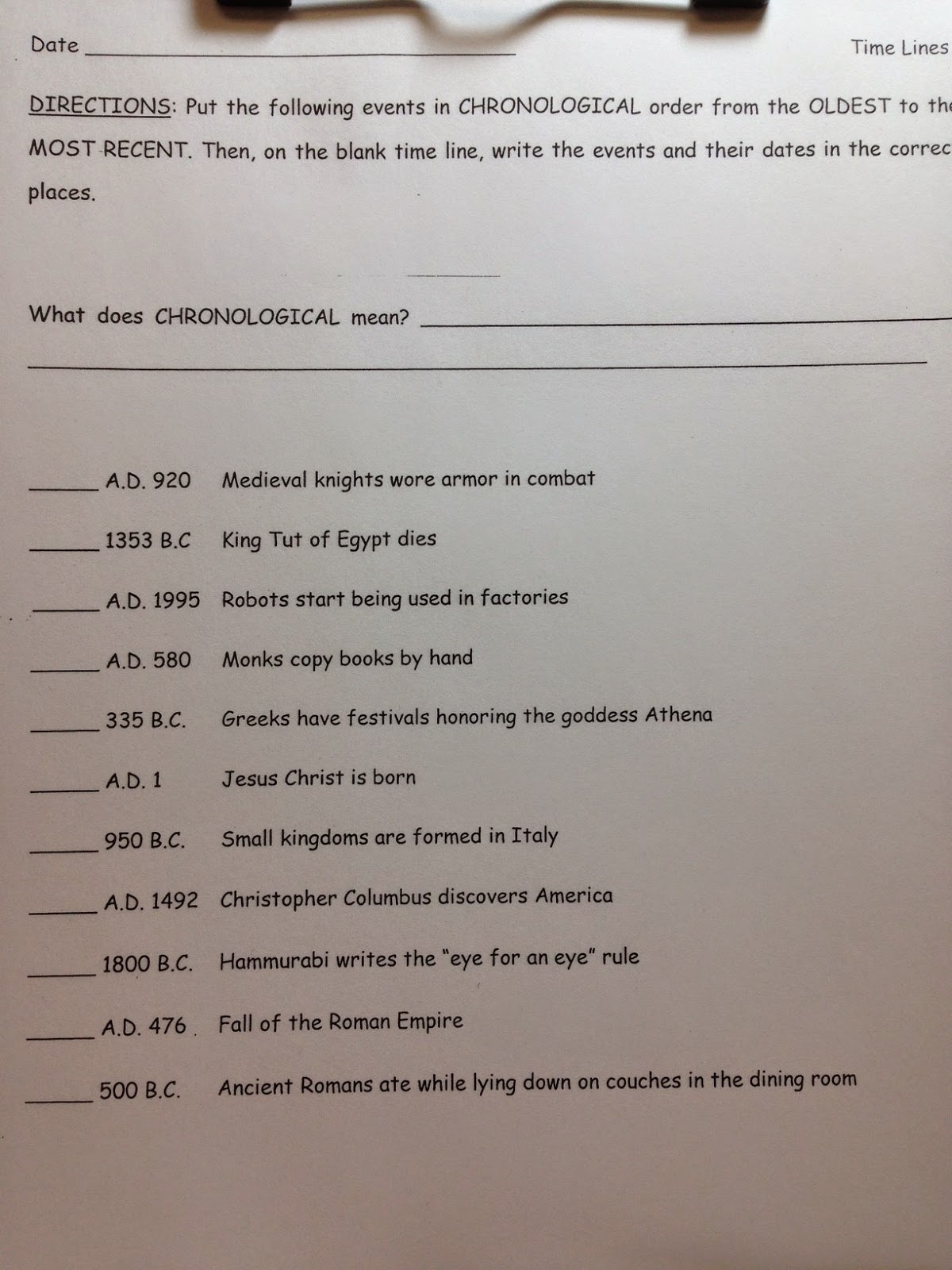 Mr T s Social Studies Unit 2 Chronological Order Elapsed Time mr-t-s-social-studies-unit-2-chronological-order-elapsed-time