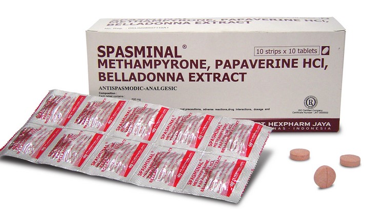 Harga Spasminal Tablet Obat Kram Perut Terbaru 2017