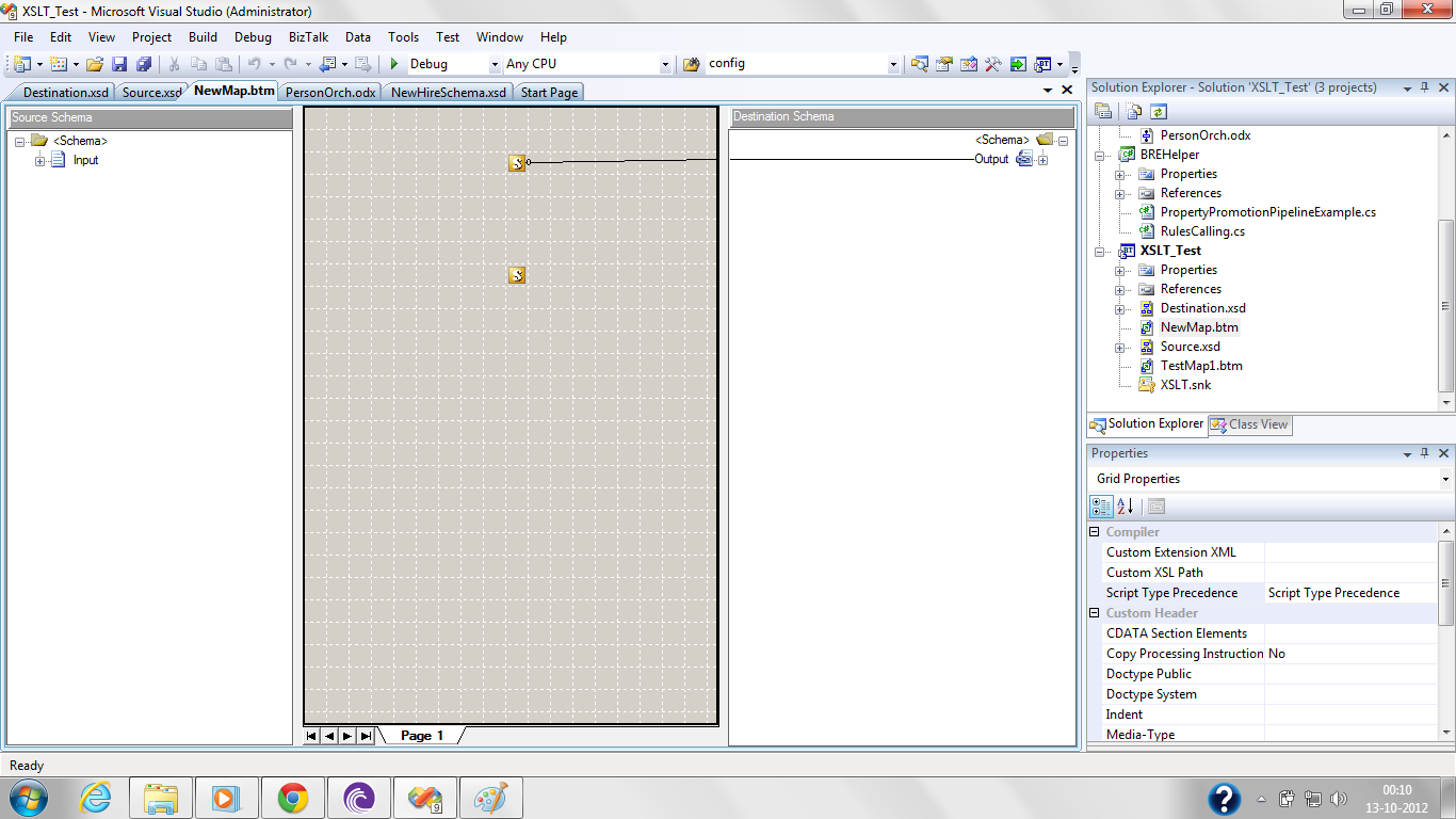 Biztalk Village Using Inline Xslt In Biztalk Map