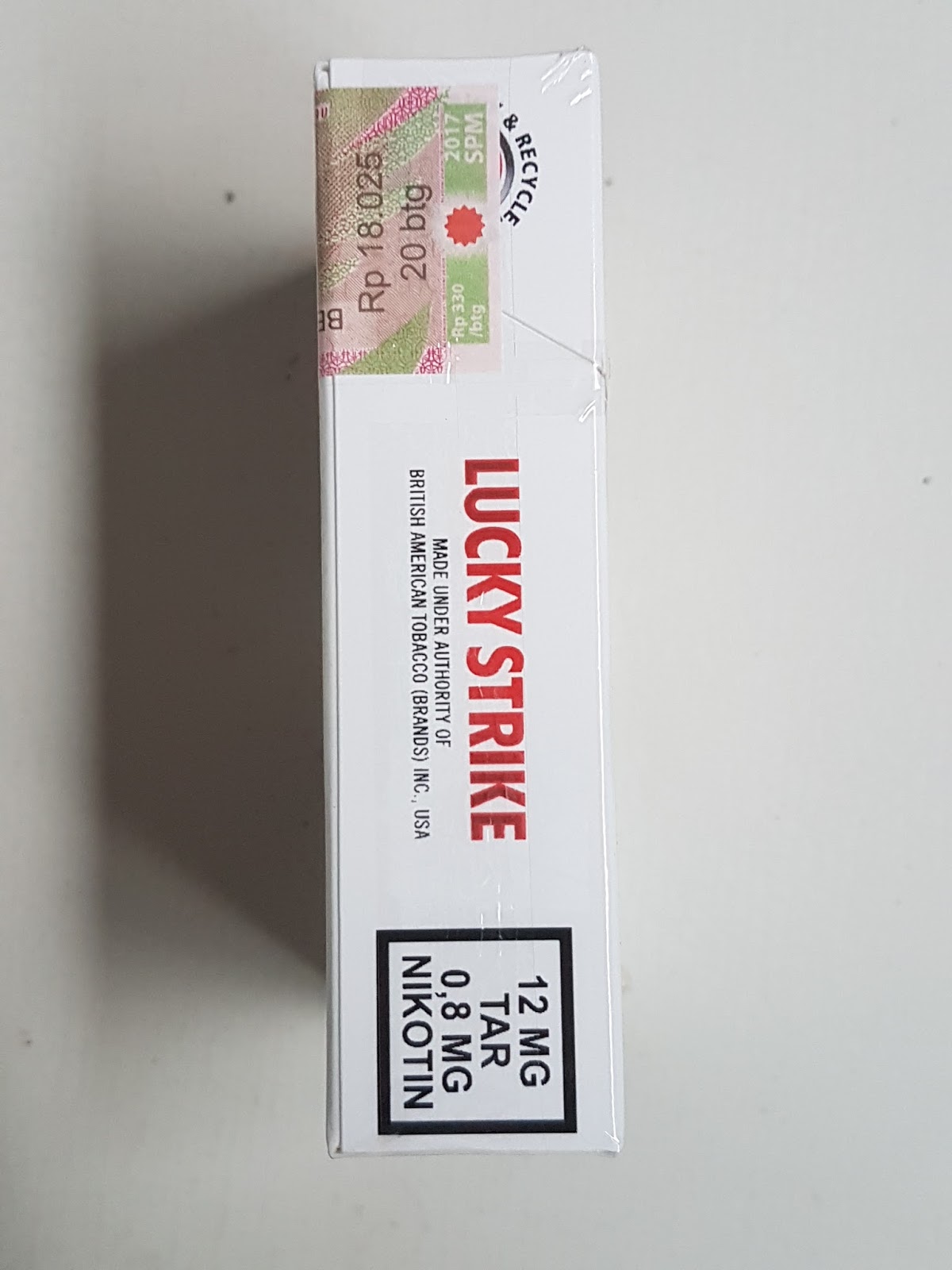 Lucky Strike Original Red (Merah), SPM Full Flavor dengan Rasa Toasted ...