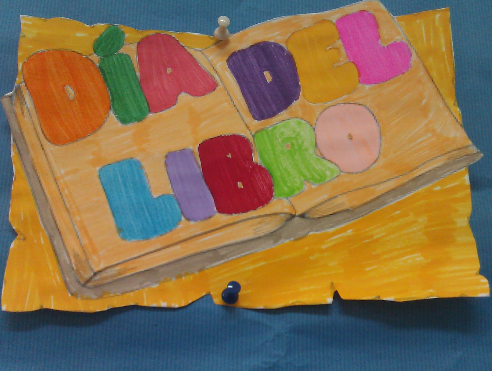 Mi libro de historias: MURAL SOBRE EL DÍA DEL LIBRO