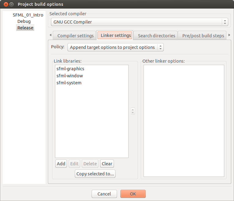The Serious IT Guy: How to setup SFML on Ubuntu 14.04 LTS - Update