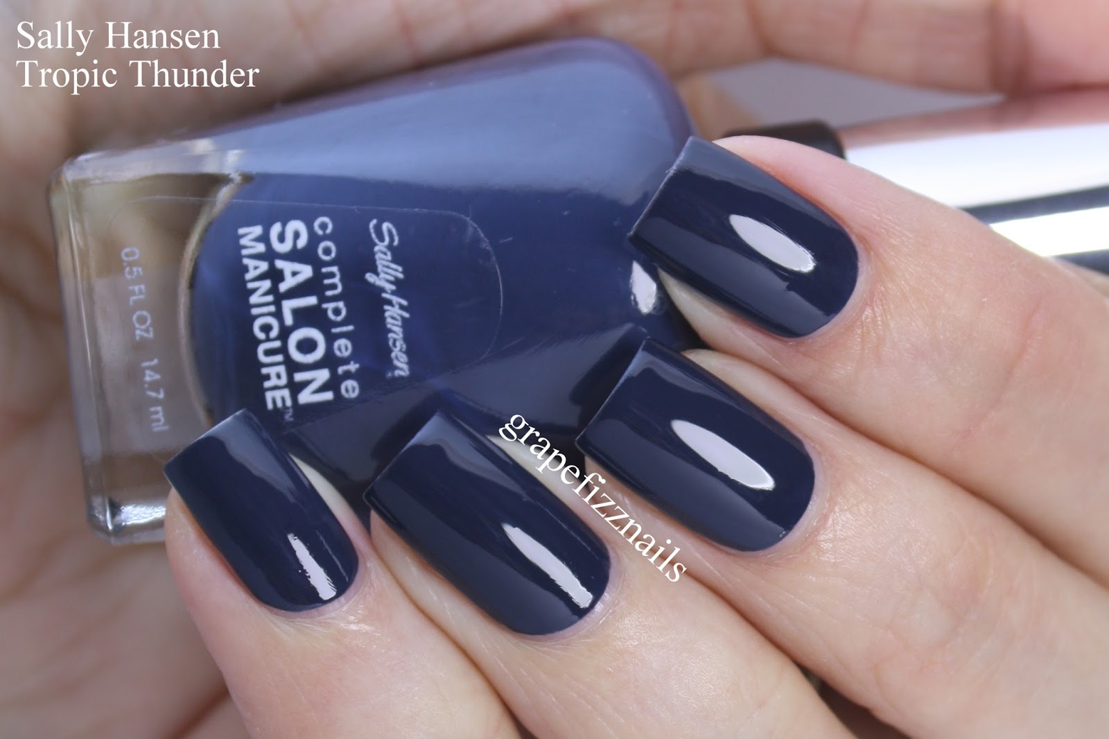 Grape Fizz Nails: Sally Hansen Spring 2017