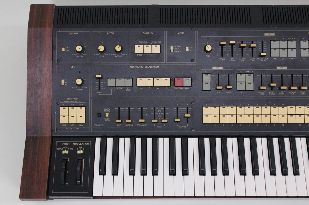 MATRIXSYNTH: YAMAHA CS-70M VINTAGE ANALOG SYNTHESIZER SN 1094