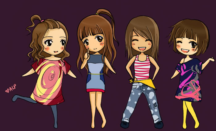 ~A cocachosha blog~: 2NE1 cartoon