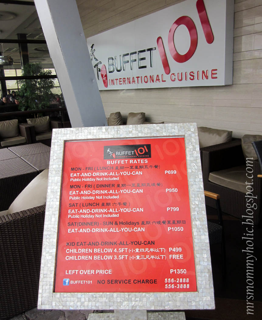 MrsMommyHolic: Buffet 101 (MOA branch)