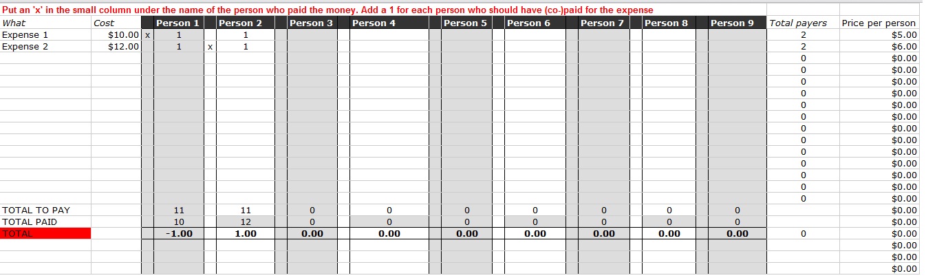 Home Expense Calculator Template Sample home-expense-calculator-template-sample