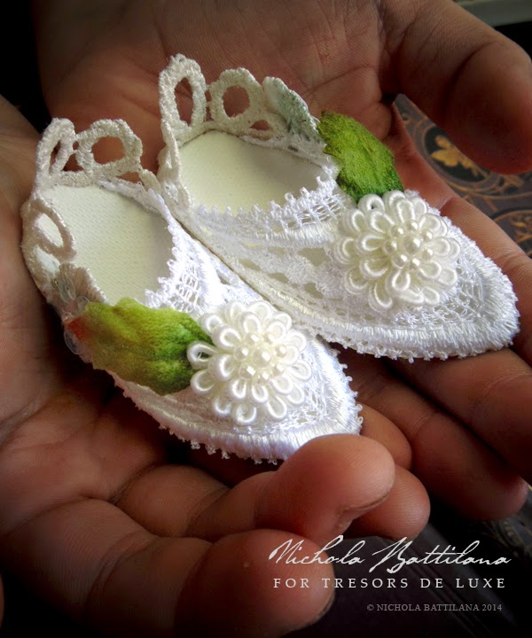 Pixie Hill: Dainty Lace Fairy Slippers