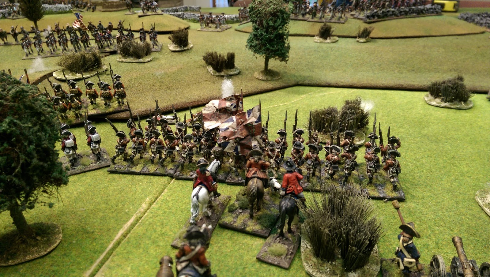 Jabba's Wargaming: White Plains - Chatterton Hill 1776. Game at NBHW