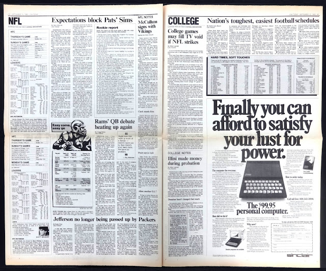 Past Print: USA TODAY / September 15, 1982 / First issue