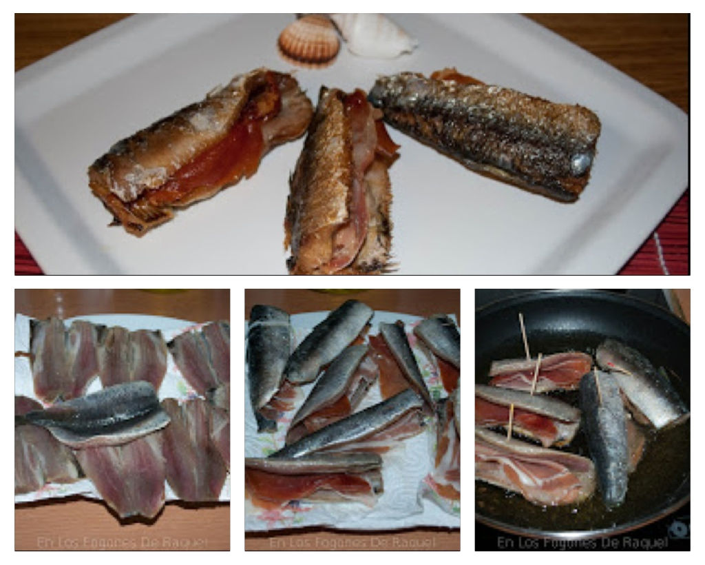 Recetas BBSS: Sardinas rellenas de jamón